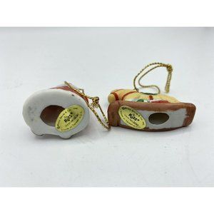 Russ | Holiday | Miniature Christmas Figures Ornament Santa And Rocking ...